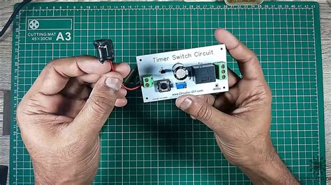 V Relay Based Timer Switch Circuit Using BC Transistor OFF
