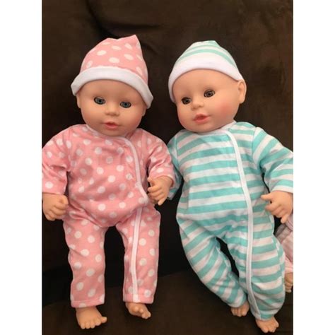 Toys Melissa Doug Mine To Love Twins Luke Lucy 38 Cm Light Skintone