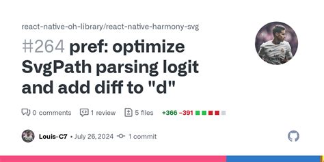 pref optimize svgpath parsing logit and add diff to d by louis c7