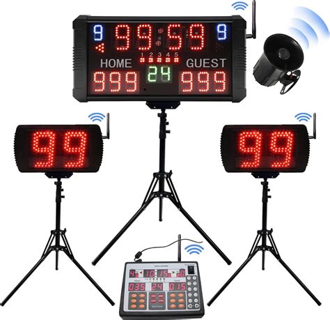 Yz Led Digital Scoreboard With Remote Portable Basketball Scoreboard