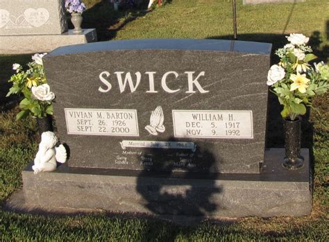 William H Swick 1917 1992 Find A Grave Memorial