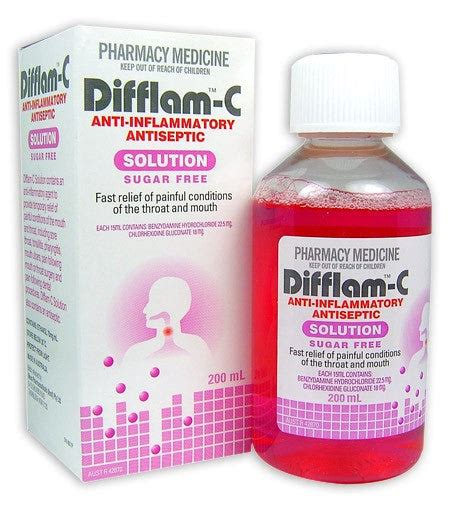 Difflam C Solution 100ml Nz Online Chemist