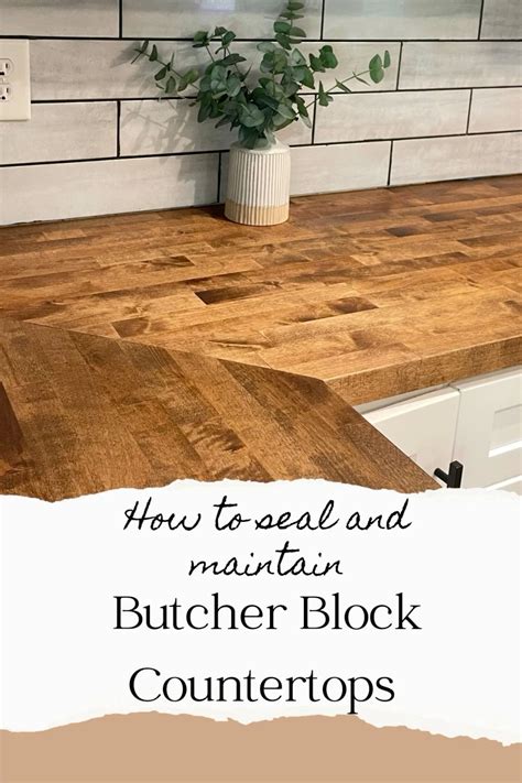 How To Seal Butcher Block Countertops Artofit