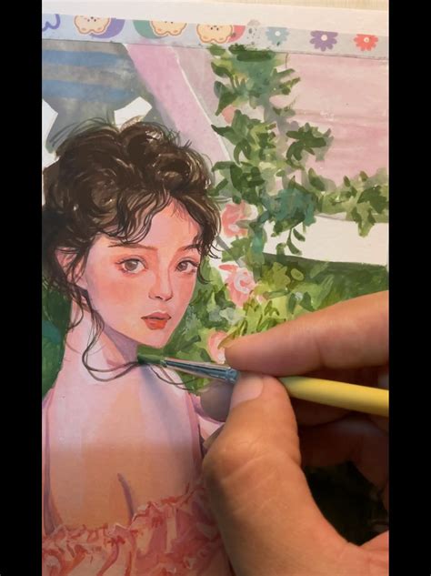 ฝึกระบายสีภาพ ด้วยเทคนิคสีกวอช 💗 แกลเลอรีที่โพสต์โดย Alchemist Toey