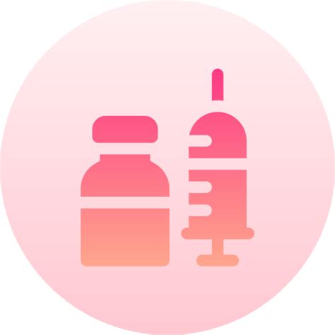Vaccine Basic Gradient Circular Icon