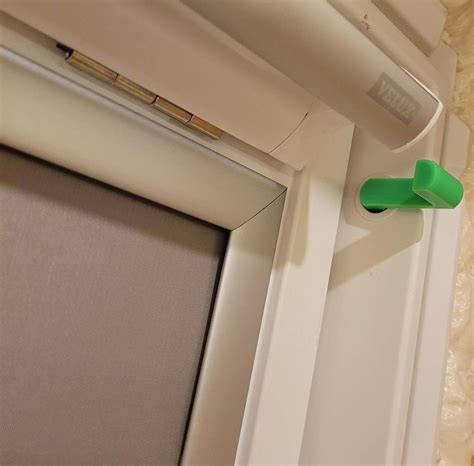 Velux Roof Window Limiter By Jw693d Download Free Stl Model
