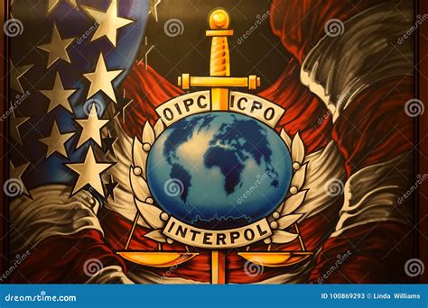 Interpol Art Editorial Stock Photo Image Of Agencies 100869293
