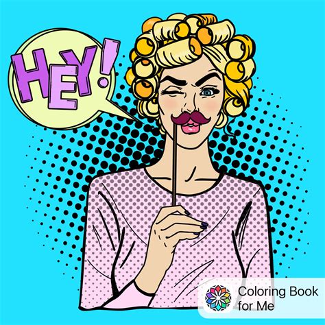 Раскрашено в: Раскраска для меня | Arte, Dibujos, Cómic