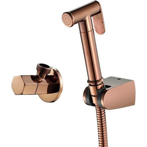 Pulvérisateur de Bidet à Main Eau Froide Toilette Bidet Spray Set Mural Laiton Douchette à Main