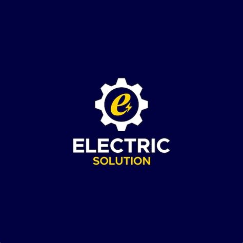 Premium Vector Electric Solution E Letter Logo Design Template