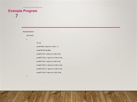 operators in computer programming presentation ppt