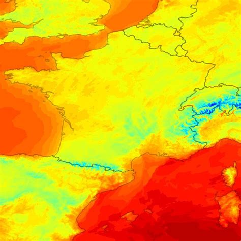 Fetching Arome Weather Forecasts And Plotting Temperatures