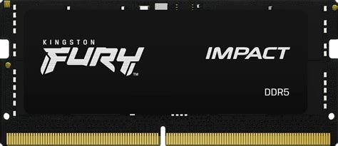 Kingston Kf556s40ib 32 Fury Impact 32gb 1x32gb Ddr5 5600mhz Cl40 1 1v So Dimm Notebook Memory