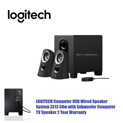 Logitech Z213 Compact Speaker System 14w 1year Warranty And Logitech