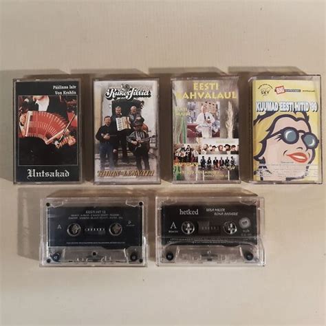 6 Kassetti Eesti Muusikat Miller Untsakad Kukerpillid Jne 207735981