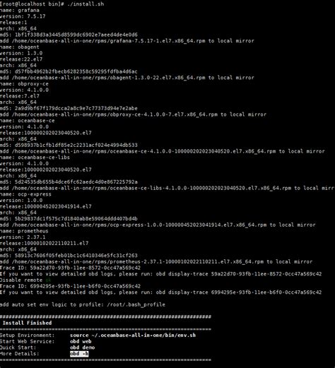 Oceanbase数据库主机停机重启后，obd命令执行无结果，不报错 Oceanbase 技术问题 社区问答 Oceanbase社区