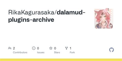 GitHub RikaKagurasaka Dalamud Plugins Archive