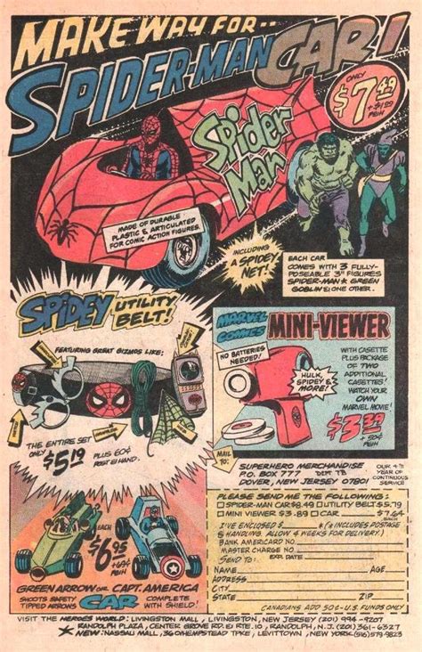 1978 Comic Book Ads Toys And Bizarre Mail Order Catalogs Vintageads