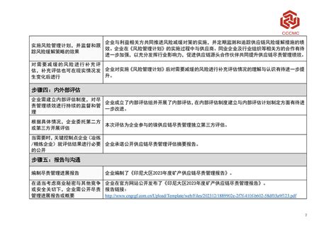 2023年印尼中伟鼎兴供应链尽责管理评估摘要报告 中伟新材料股份有限公司