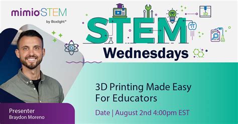 Boxlight On Linkedin Stemwednesdays 3dprinting Edtech Stemeducation 3dprint Makered…