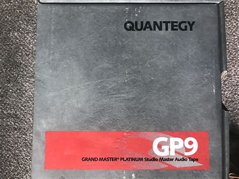 Quantegy Gp High Output Master Tape Reel Virgin Reverb Canada