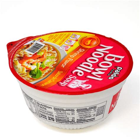 Paldo Fun And Yum Instant Cup Noodle Soup Bowl With Seafood Shrimp