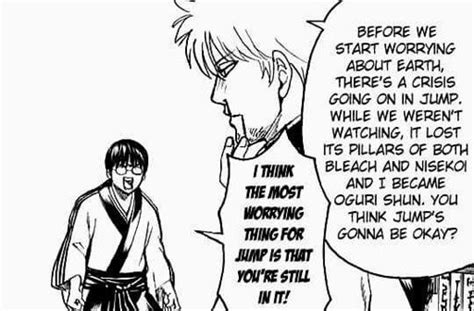Gintoki Talks About The Ending Of Bleach And Nesekoi Manga Amino