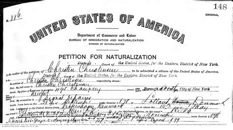 When Did Christen Christensen 1878 1947 Of Radsted Denmark Arrive In