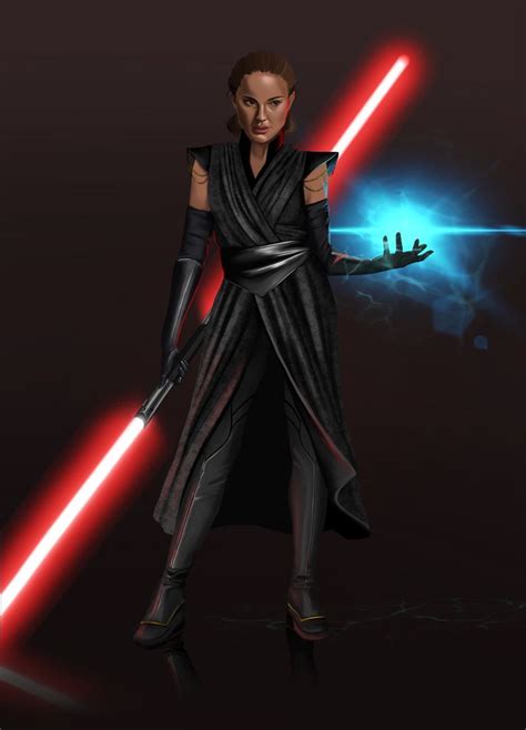 Padme Turned To The Dark Side Padme Sith Dark Side Star Wars Star