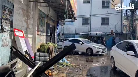 المركز الفلسطيني للإعلام مصادر محلية جانب من الخراب الذي لحق