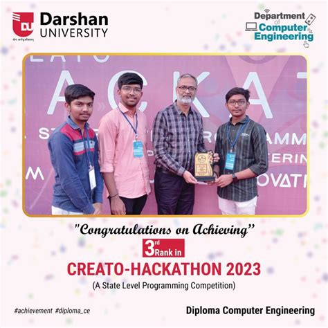 darshan university on linkedin darshanuniv diploma engineering computer engineering