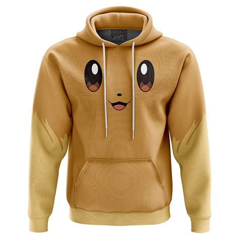 Eevee Pokemon Hoodie Otaku Treasure