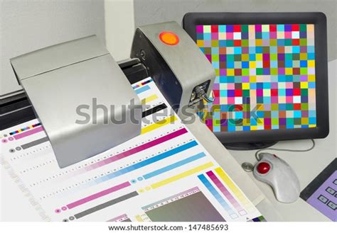 Printing Press Color Management Control Unit Stock Photo Shutterstock