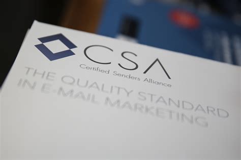 Why Csa Certification Pays Off Certified Senders Alliance