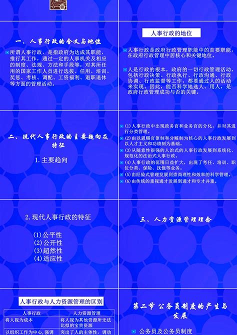 人事行政概述ppt卡卡办公