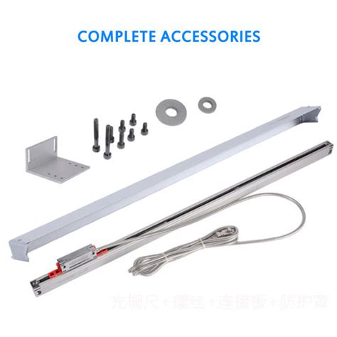 Sino 0005mm Optical Grating Ruler Sensor Linear Scale For Dro Lathe