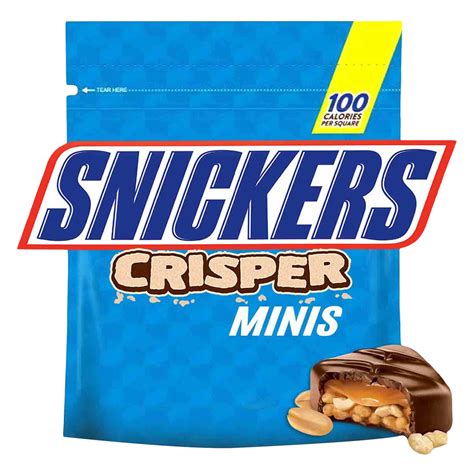 Buy Snickers Crisper Mini Chocolate Bars 180g Online Carrefour Uae