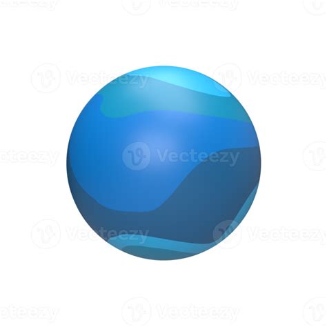 3d Planet Neptune Rendered Object Illustration 12794560 Png