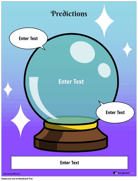 Storyboard That Making Predictions Worksheets For Educators