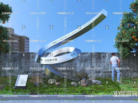 【城市雕塑3d模型下载】 城市雕塑3d模型素材下载3d溜溜网 花瓣网