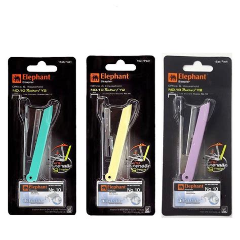 เครื่องเย็บกระดาษตราช้าง เบอร์ 10 รีโท Y2 Suphanbookstationery
