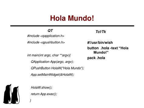 Ppt Dise O De Interfaces Con Tcl Tk En Ambientes Linux Powerpoint