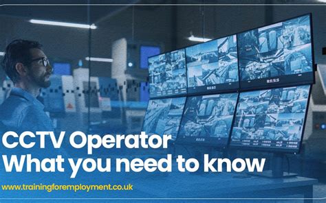 Cctv Operator What You Need To Know Training4employment