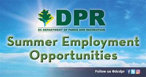 Dpr Department Of Parks And Recreation