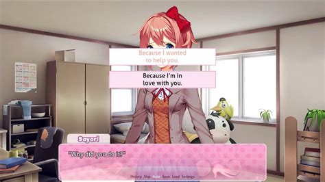 Ddlc Purist Mod Sayori Bad End Youtube