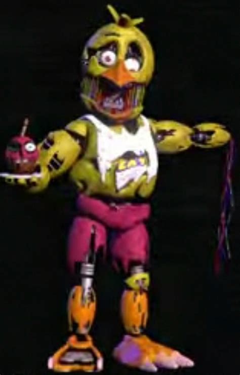 Fnaf Abandoned Chica By Mclsr On Deviantart