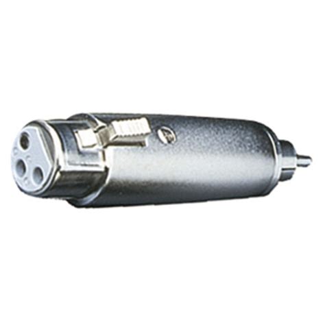 Electrovision XLR Female RCA Phono Male Adaptor At Gear4music