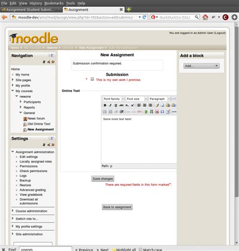 Filesubmission Statement Edit Submission Screenpng Moodledocs