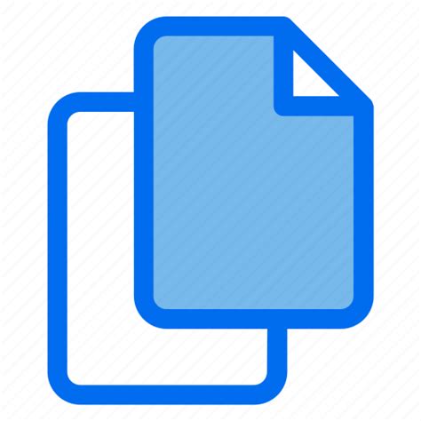 1 Copy File Duplicate Paperwork Paste Icon Download On Iconfinder