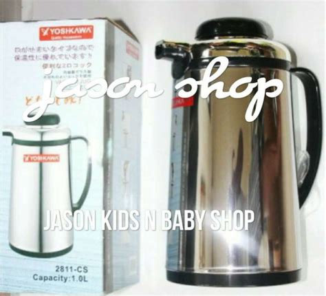 Promo TERMOS AIR PANAS DINGIN YOSHIKAWA 1L TERMOS YOSHIKAWA VACUUM JUG